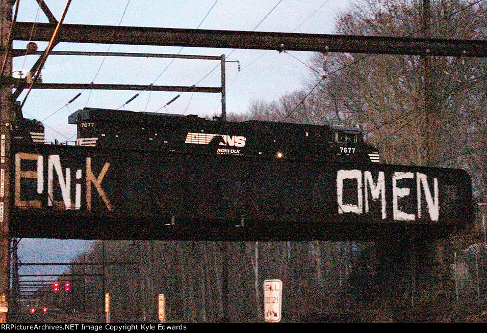 NS ES40DC #7677 on 14G